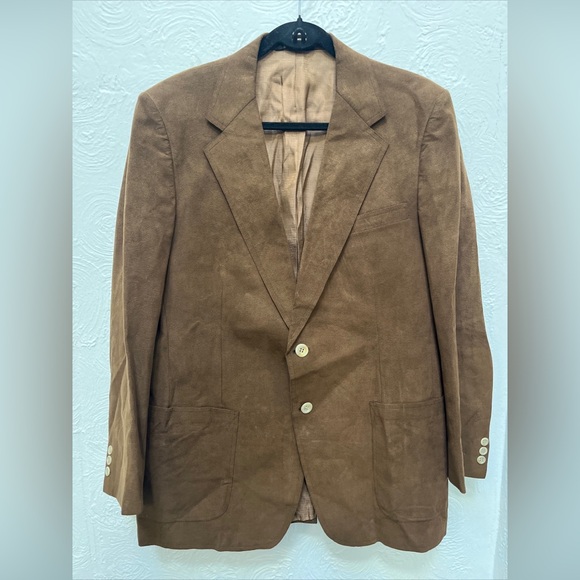 Halston Heritage | Suits & Blazers | Vintage Mens Halston Halsuede ...